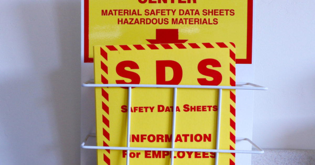 PSS | Safety Data Sheet Authoring: Where the Rubber Meets the Road